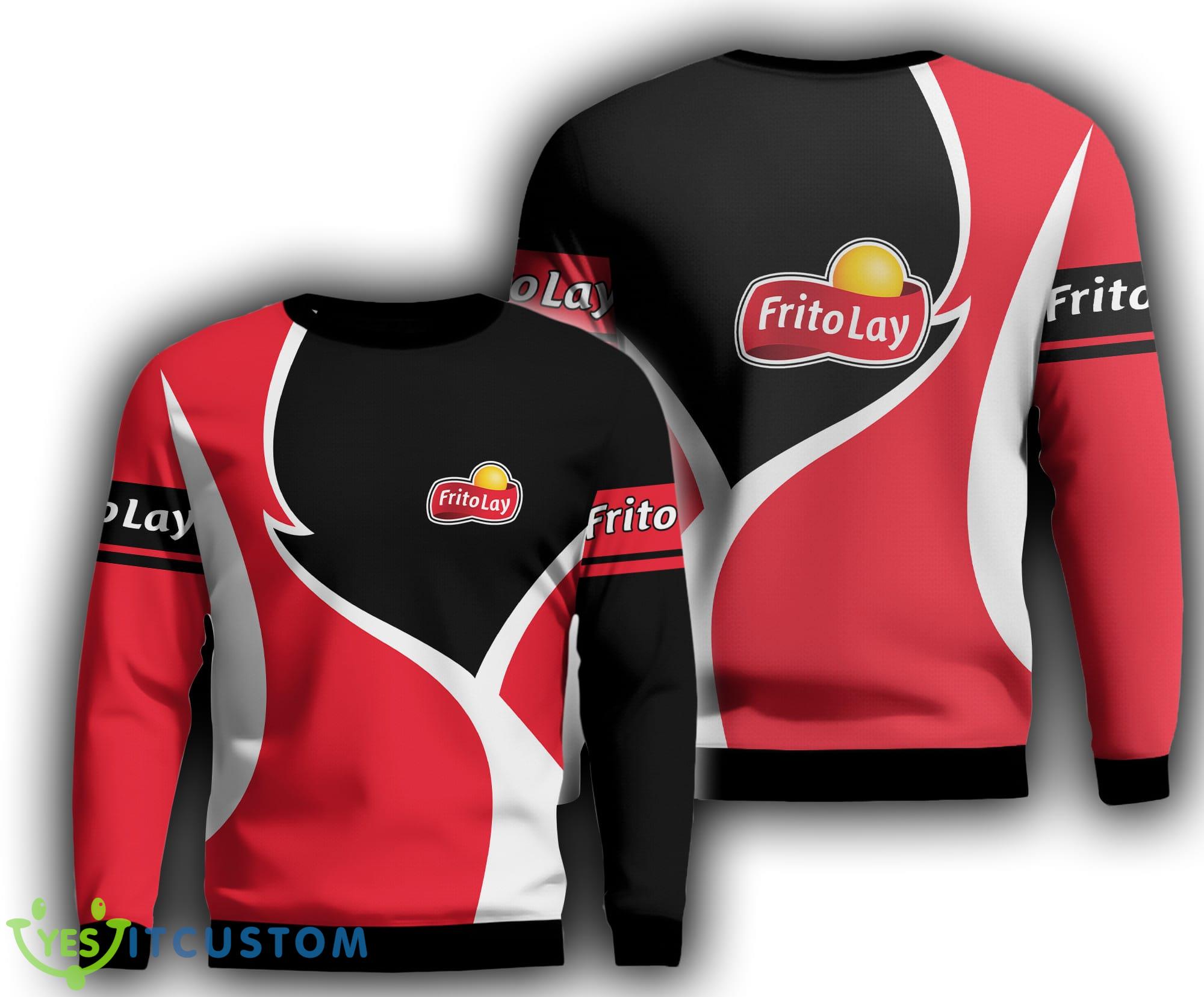 frito-lay Light Logo Ugly Sweater machine AOP Sweatshirt Christmas ...