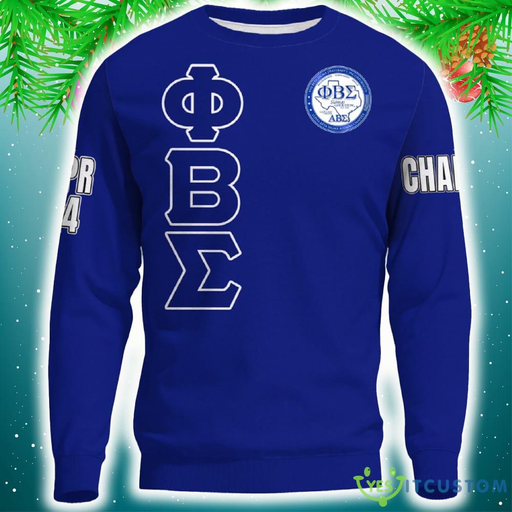 Personalized Alpha Beta Sigma Alumni Chapter Blue 3D Sweater Community ...