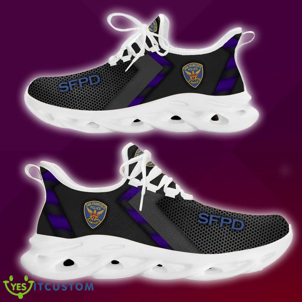 sfpd Brand Logo Max Soul Shoes Elegance Running Sneakers Gift - YesItCustom