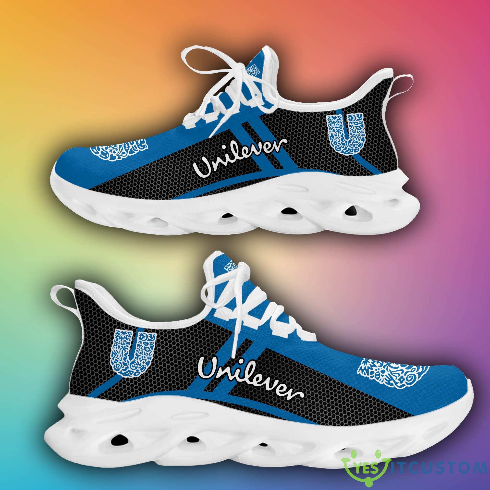 unilever Chunky Sneakers Logo Pattern White Black Max Soul Shoes For ...