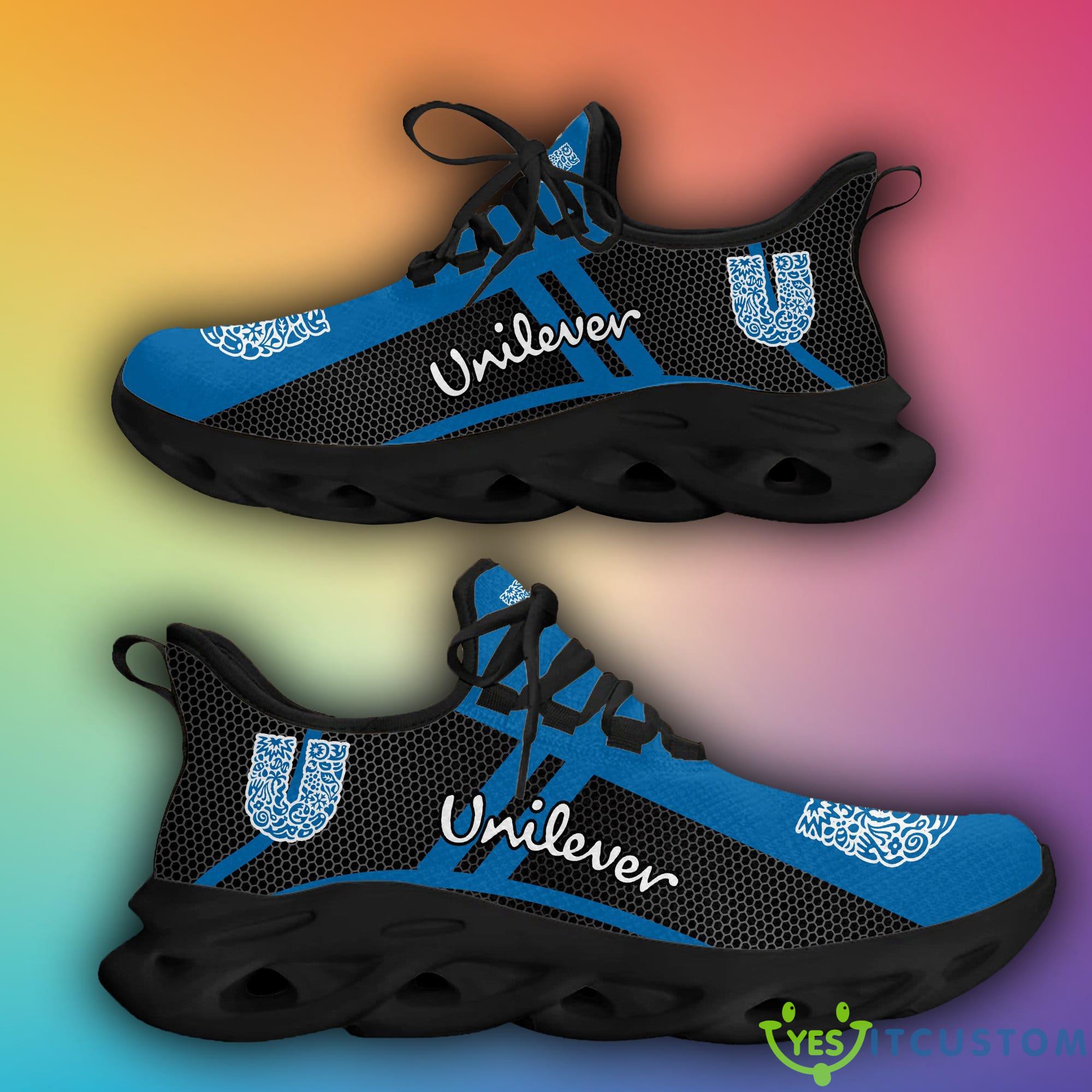 unilever Chunky Sneakers Logo Pattern White Black Max Soul Shoes For ...