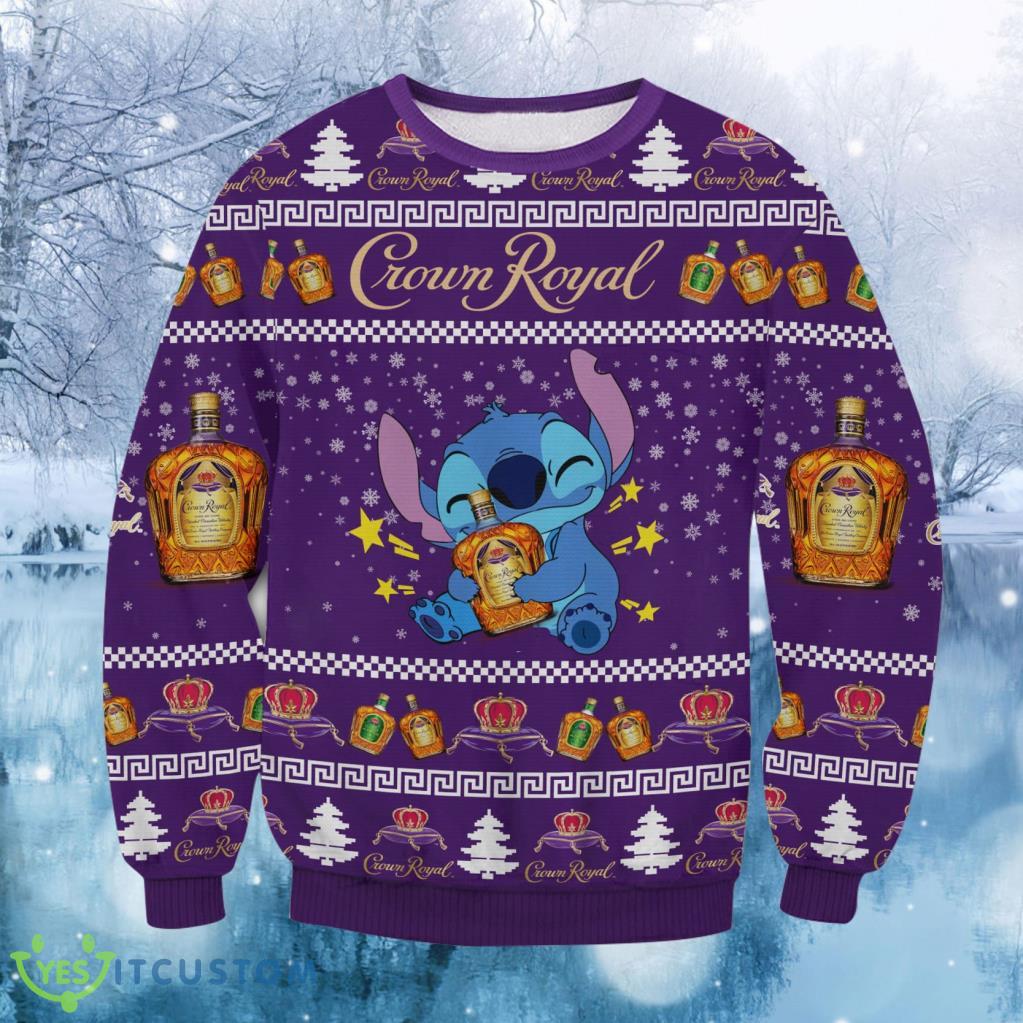 Crown Royal Stitch Christmas Ugly Sweater Gift For Men And Women ...