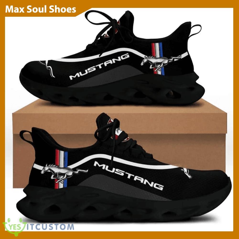FORD MUSTANG Racing Car Running Sneakers Edgy Max Soul Shoes For Men ...