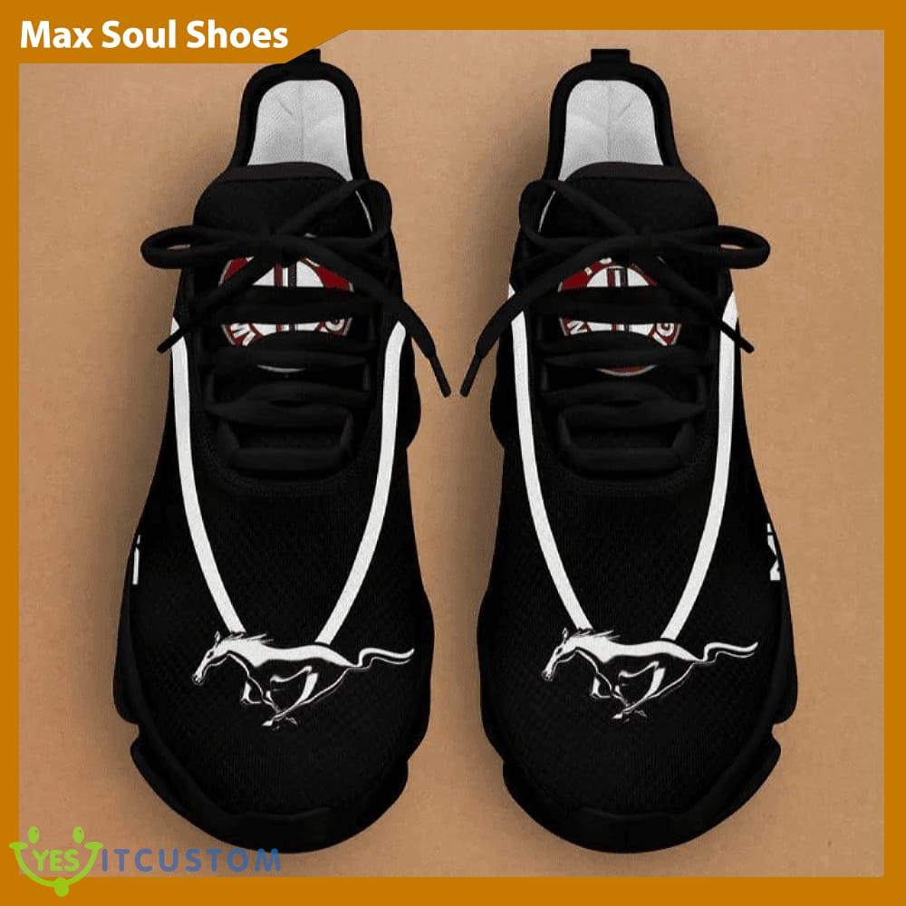 FORD MUSTANG Racing Car Running Sneakers Edgy Max Soul Shoes For Men ...