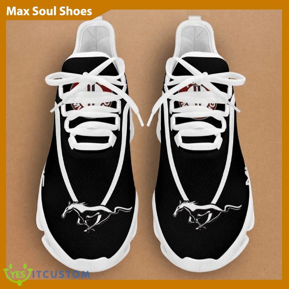 FORD MUSTANG Racing Car Running Sneakers Edgy Max Soul Shoes For Men ...