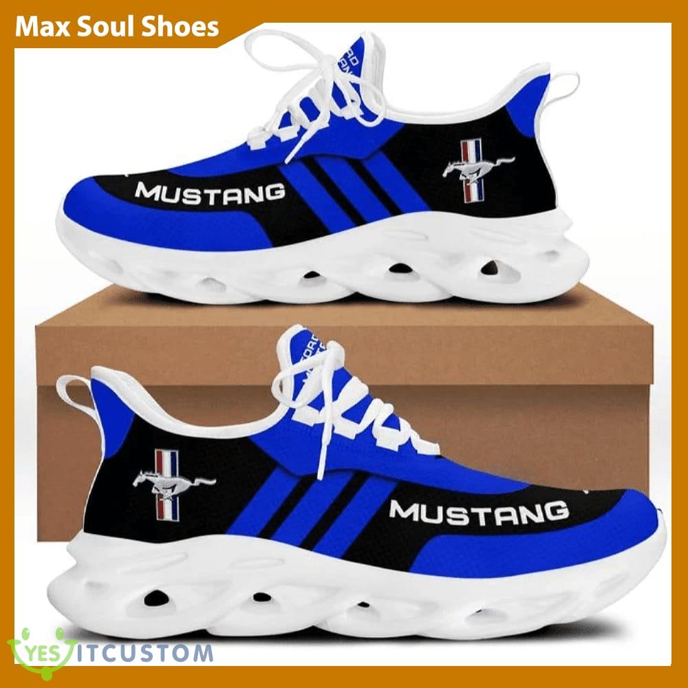 FORD MUSTANG Racing Car Running Sneakers Innovative Max Soul Shoes For ...