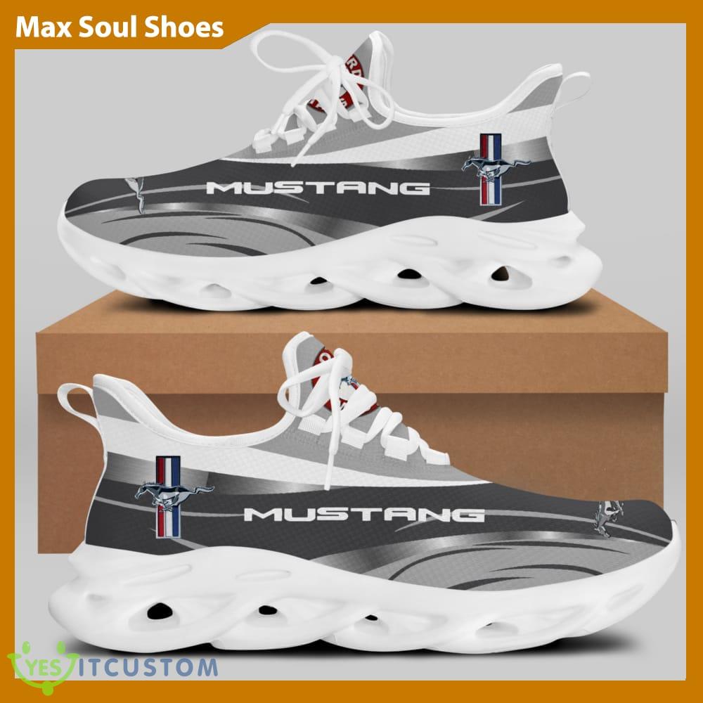 FORD MUSTANG Racing Car Running Sneakers Monogram Max Soul Shoes For ...