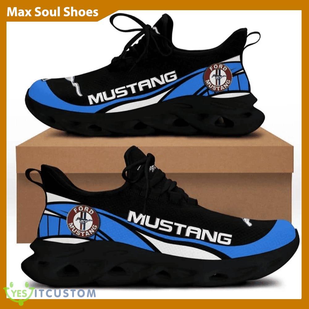FORD MUSTANG Racing Car Running Sneakers Stride Max Soul Shoes For Men ...