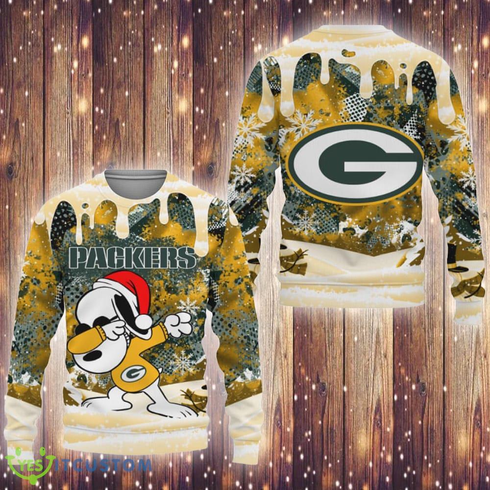 Green Bay Snoopy Dabbing The Peanuts Sports Football American Christmas ...