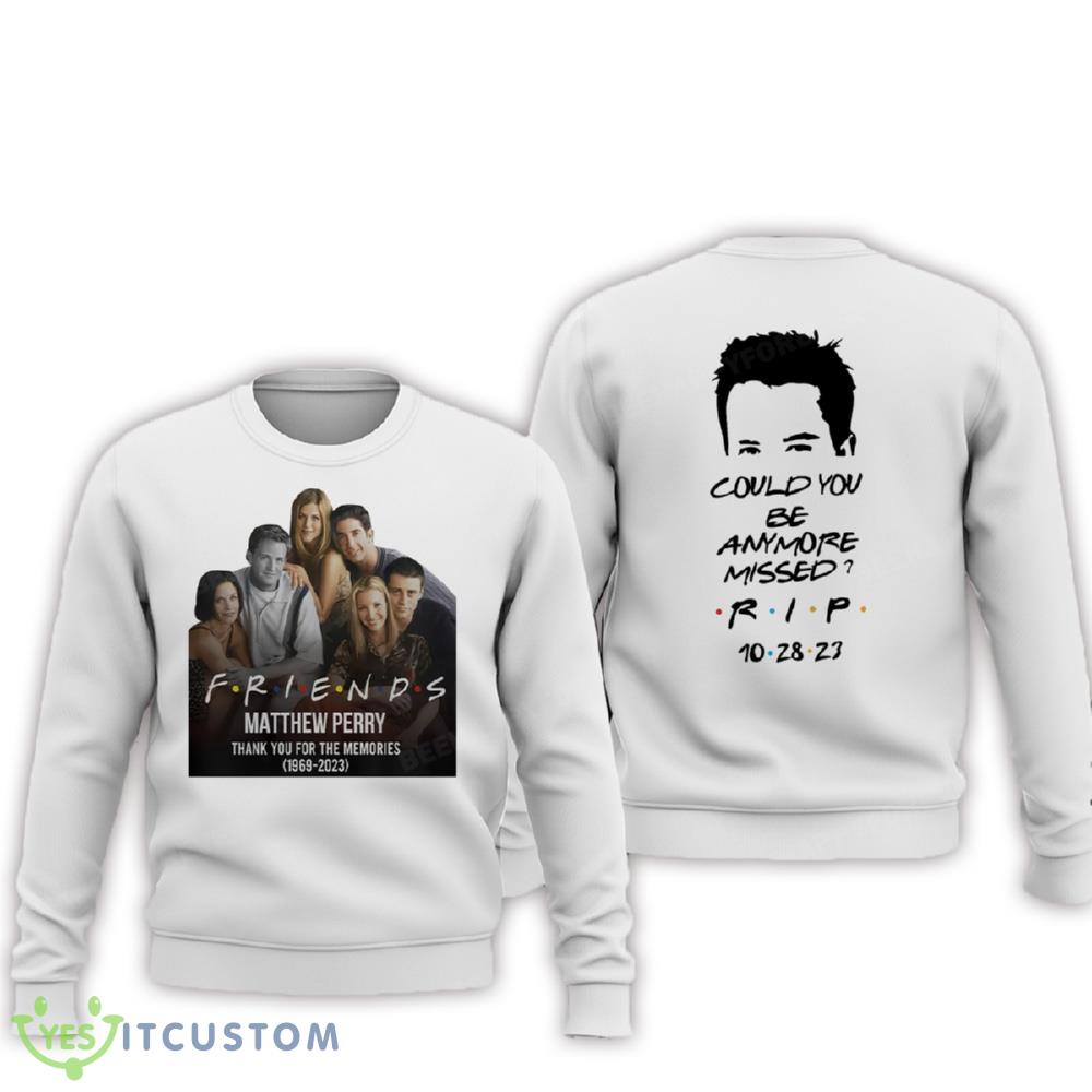 Matthew Perry Thank You For The Memories White Design Knitted Christmas ...