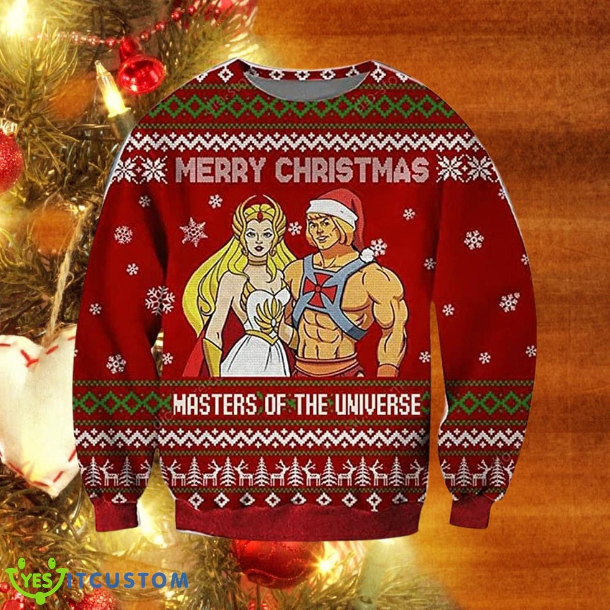 Merry Christmas Master Of The Universe Sweater Impressive Gift For Men ...
