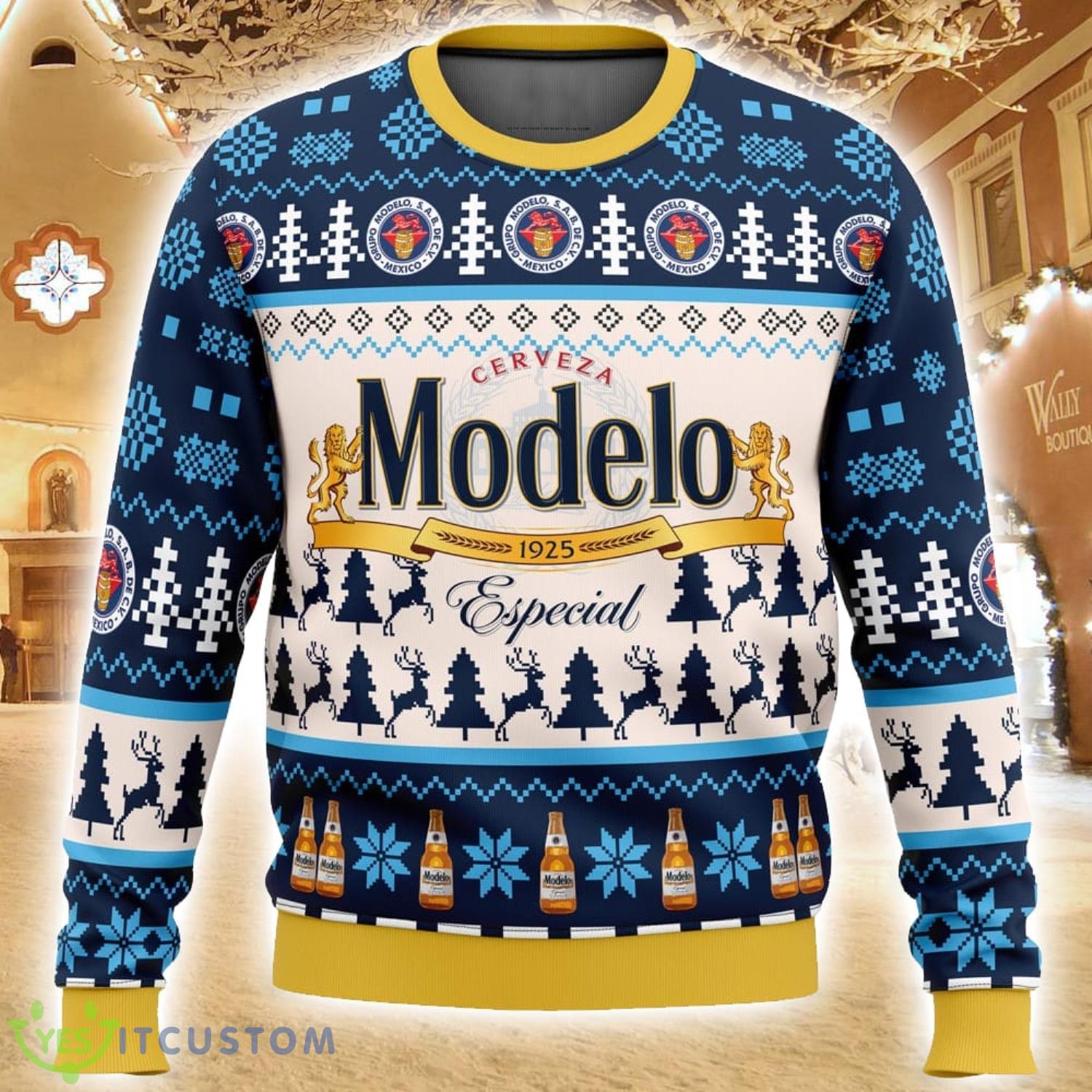 Modelo Especial Beer Cute Ugly Christmas Sweater Christmas Gift For ...