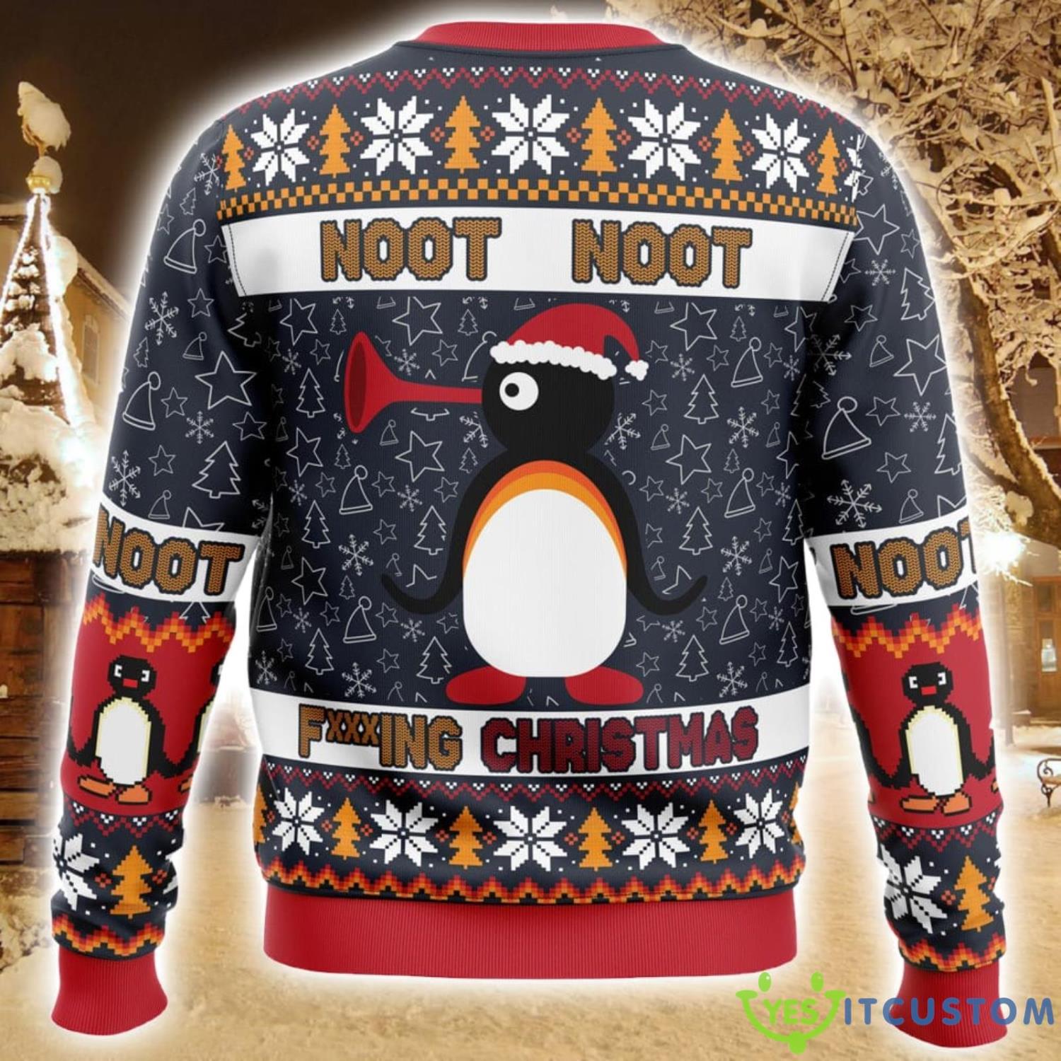 Noot Christmas Pingu Ugly Christmas Sweater Cute Christmas Gift For ...