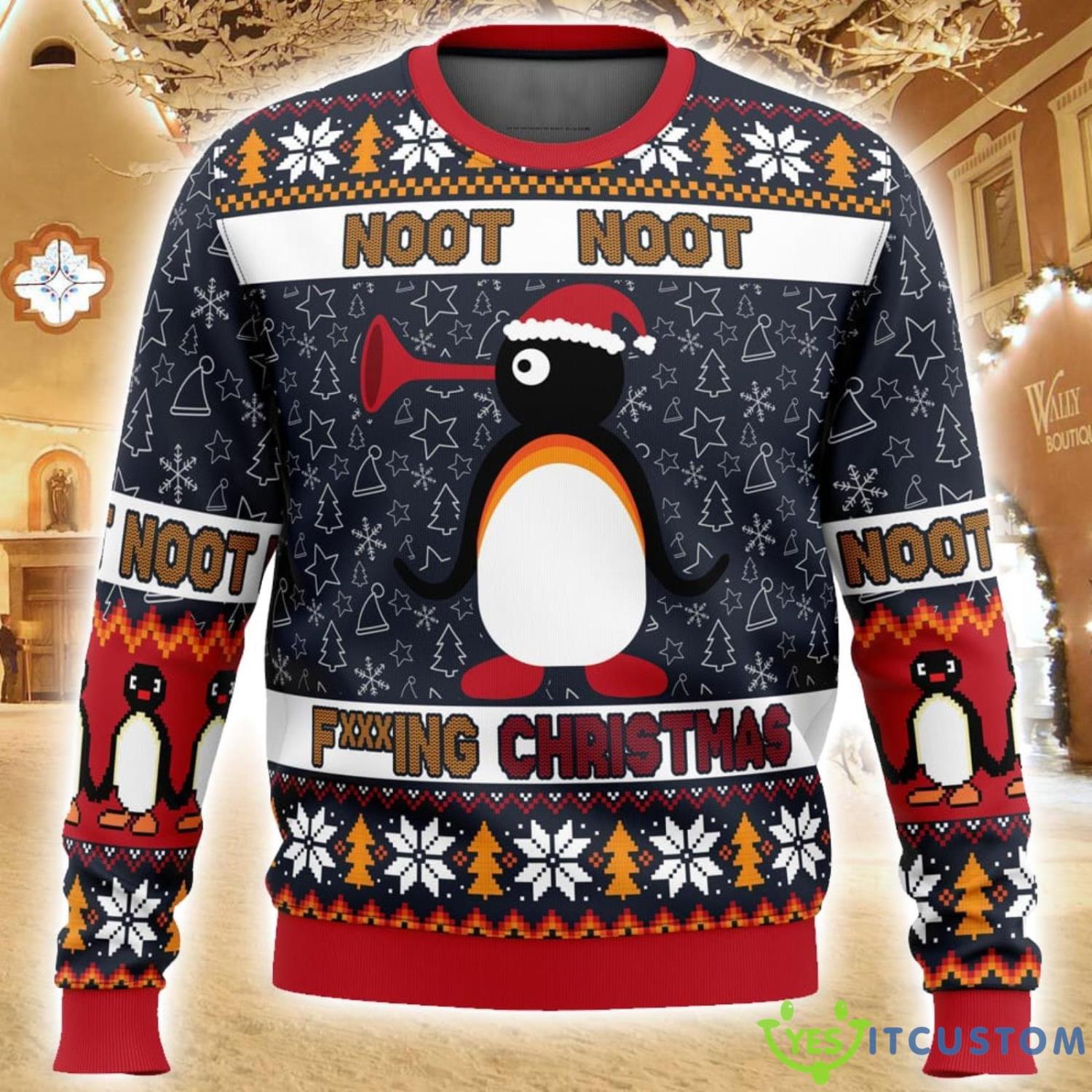 Noot Christmas Pingu Ugly Christmas Sweater Cute Christmas Gift For ...