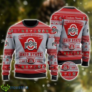 Ohio State Buckeyes Football Team Logo Custom Name Personalized Ugly ...