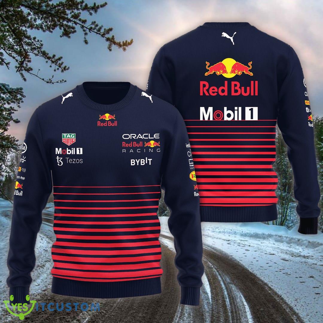 Oracle Red Bull Racing Bauble Knitted Christmas Sweater Gift Holidays ...