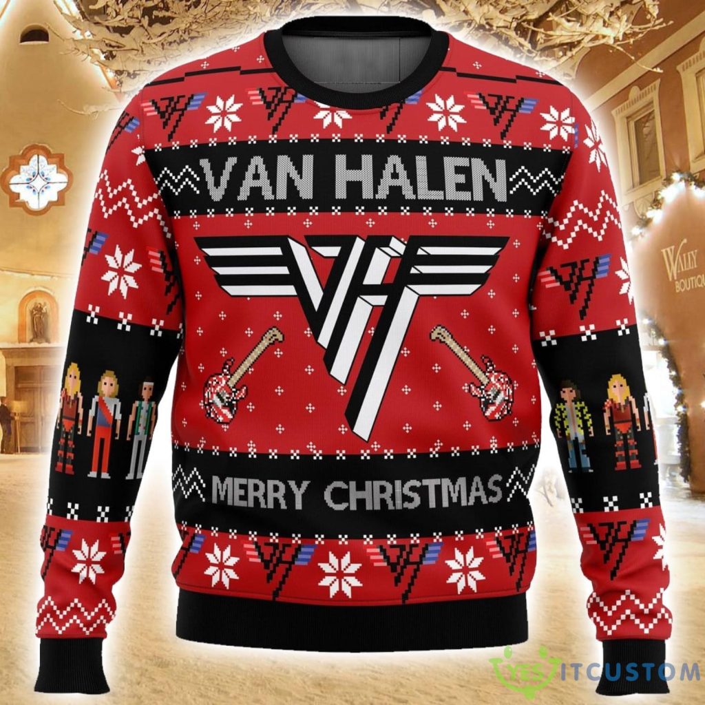 Van Halen Ugly Christmas Sweater Cute Christmas Gift For Family ...