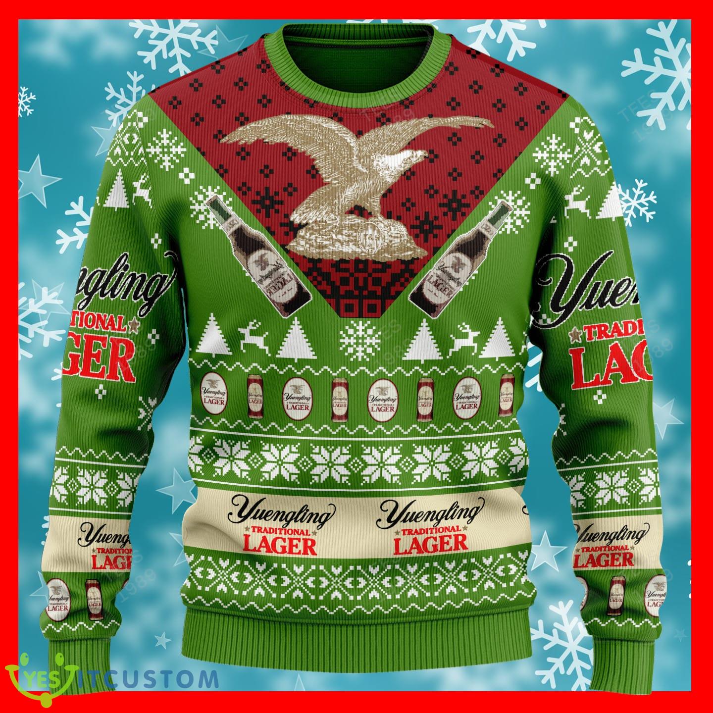 Yuengling Traditional Lager Beer Ugly 3D Sweater For Christmas ...