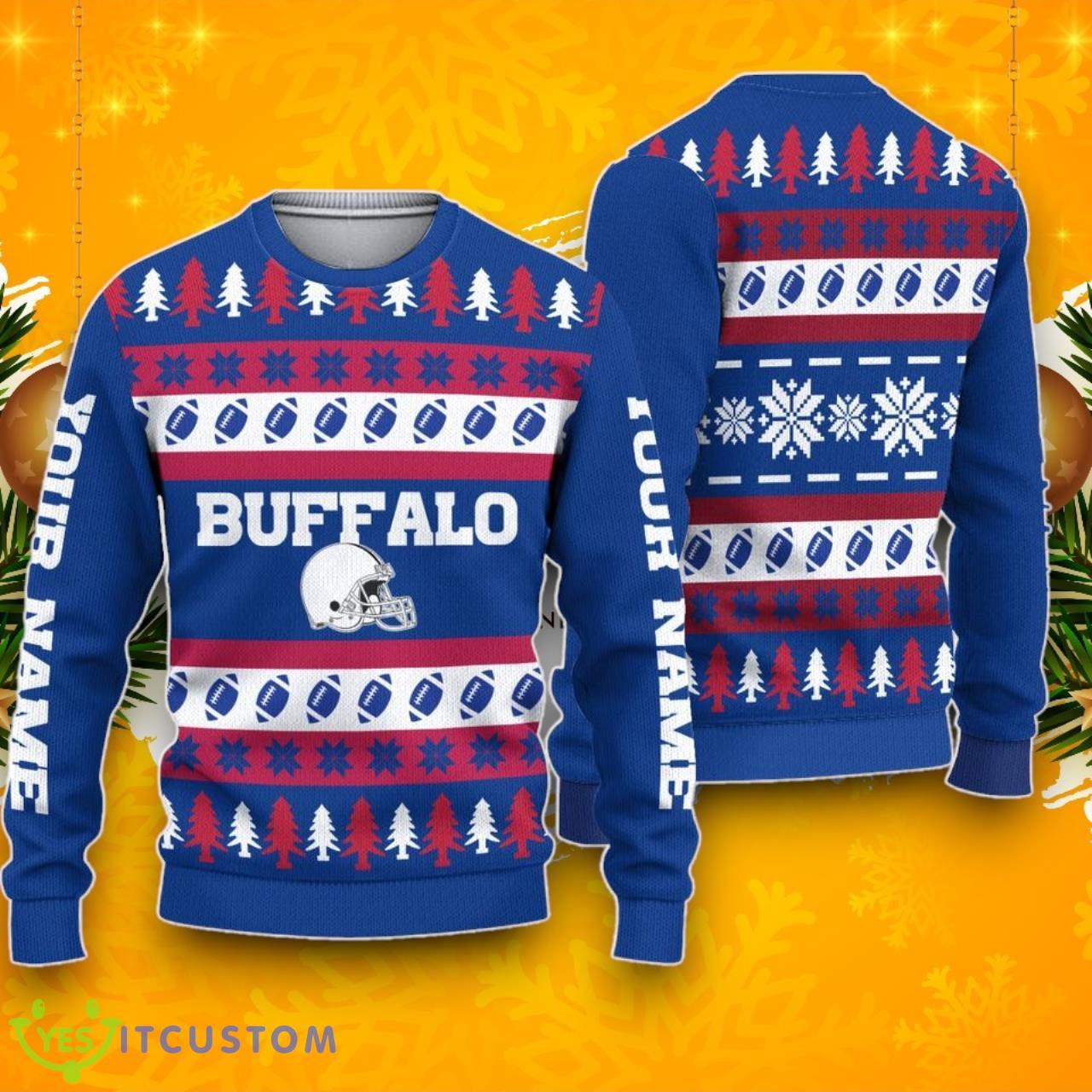 Buffalo Christmas Sweater For Men Women - YesItCustom