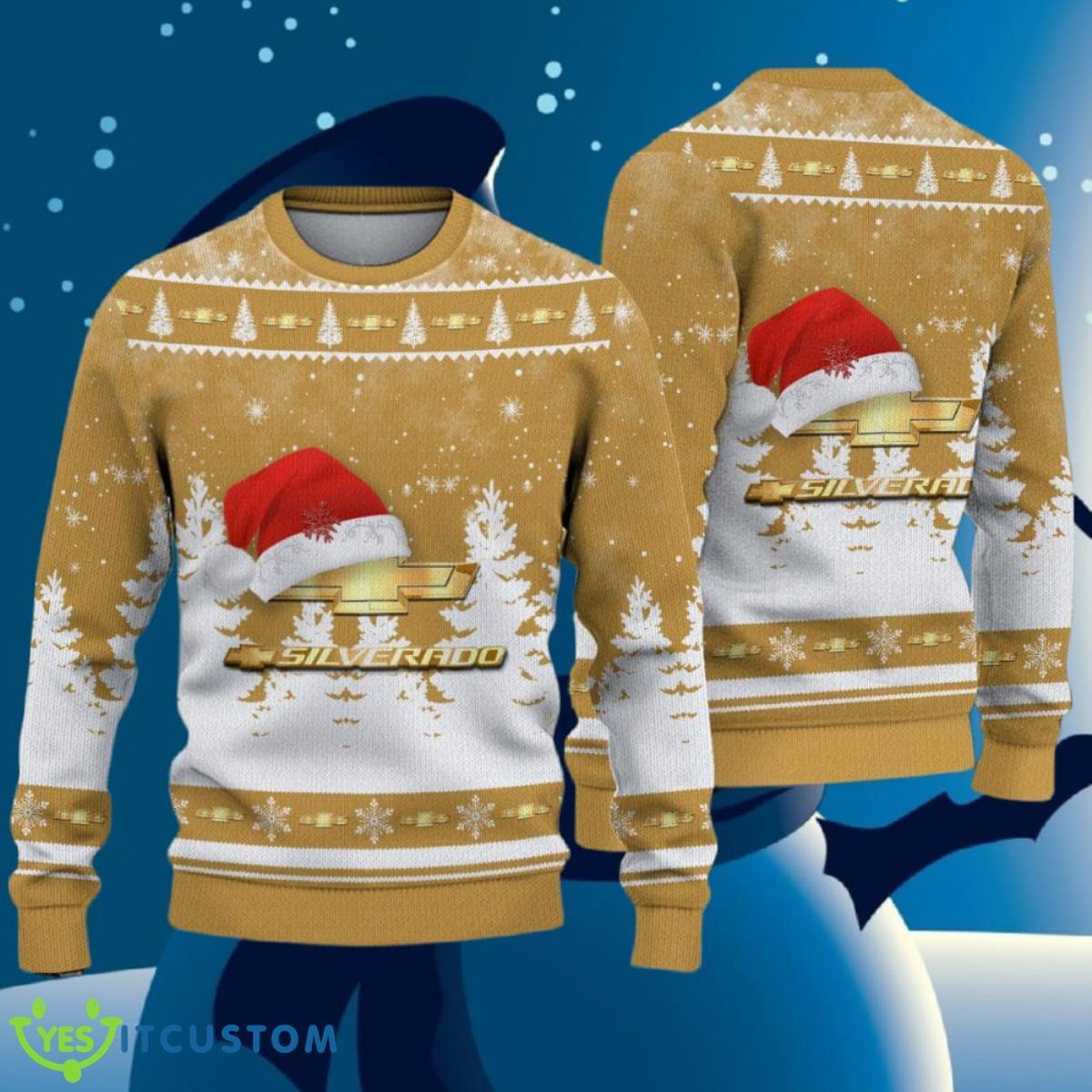 Chevrolet Silverado Ugly Christmas Sweater Best Gifts For Men Women ...