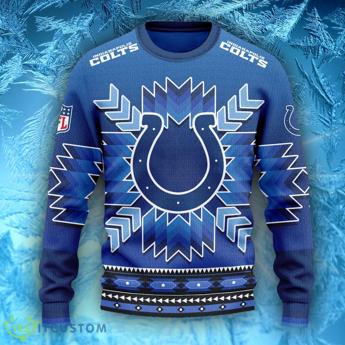 Custom Number And Name Indianapolis Colts Arrow 2024 Pattern Ugly ...