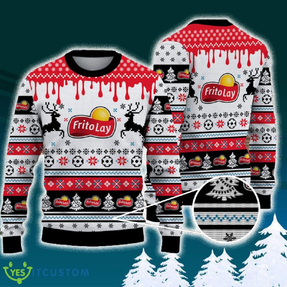frito-lay Brands Logo Tree 3D Ugly Christmas Sweater New For Men And ...