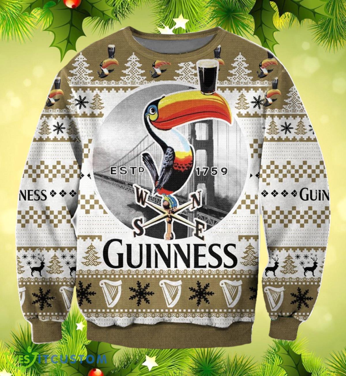 Guinness Sweater Christmas Unique Gift For Men And Women - YesItCustom