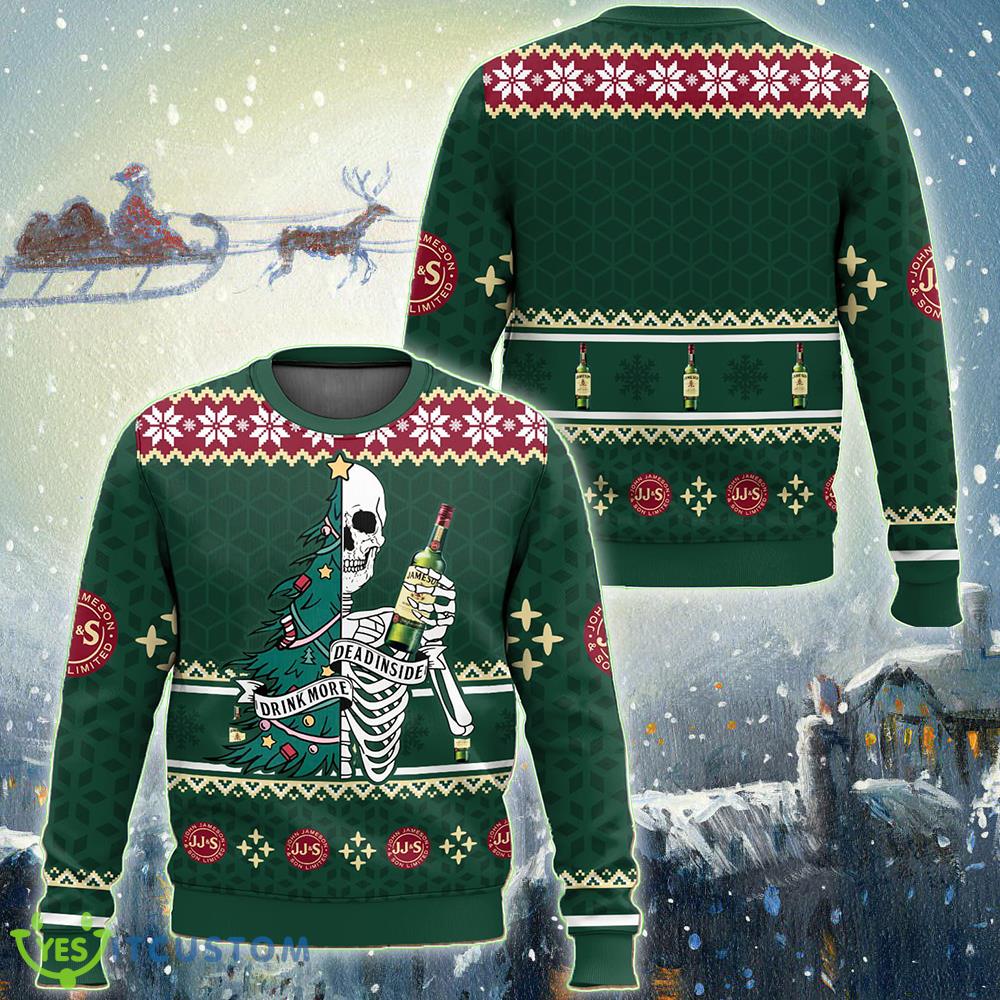Jameson Dead Inside New Ugly Xmas 3D Sweater For Men And Women ...