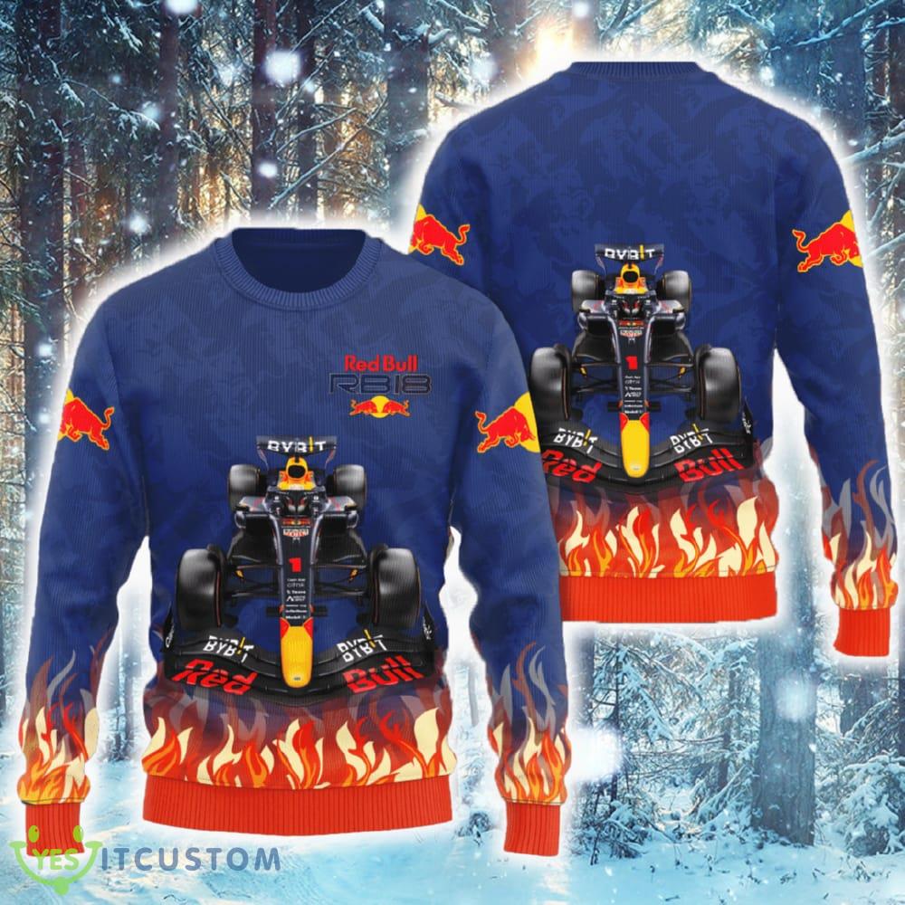 Oracle Red Bull Racing Frosty Gift Fans 3D Sweater Color For Men And ...