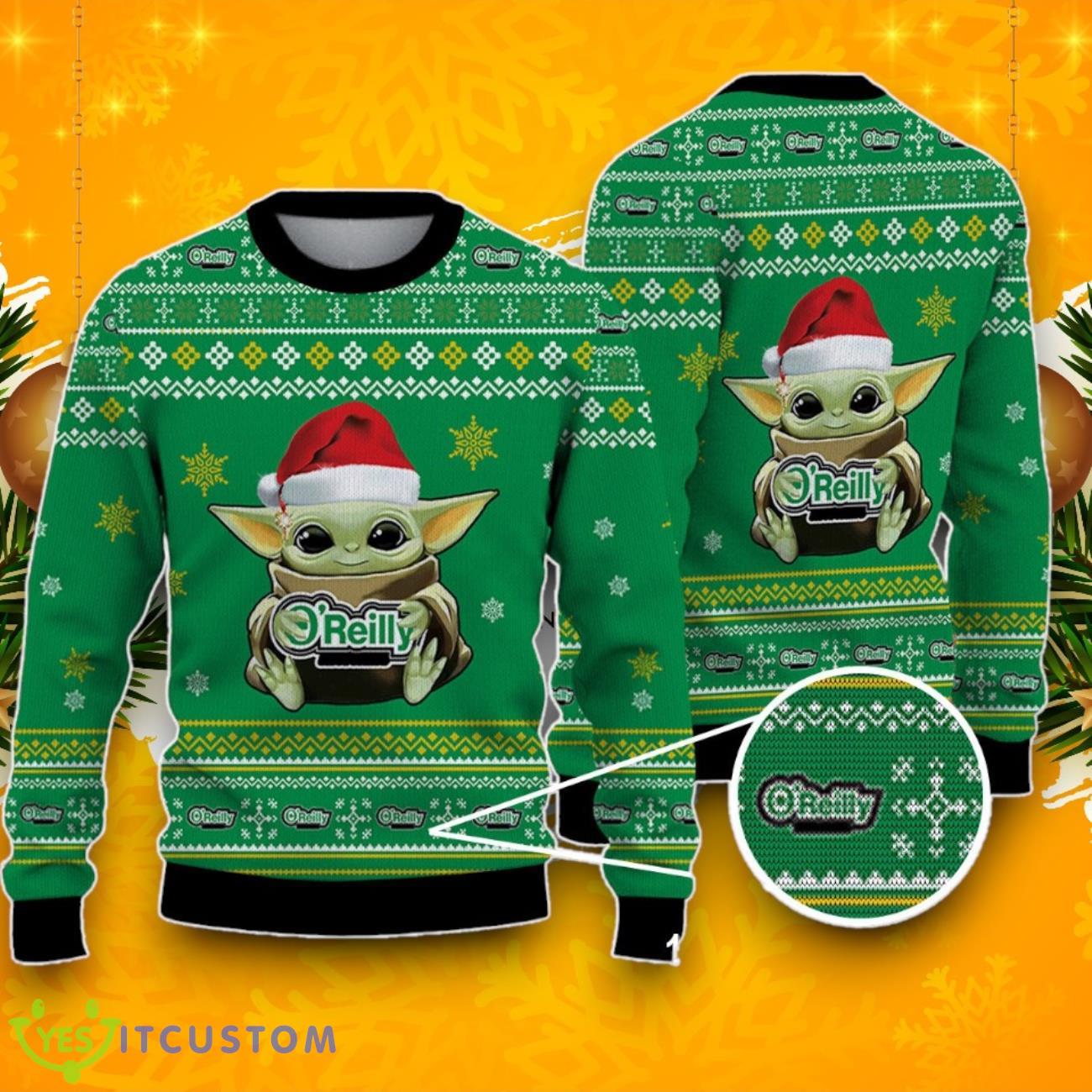 O'reilly Auto Parts Baby Yoda Ugly Christmas Sweater, Best Gift Ideas ...