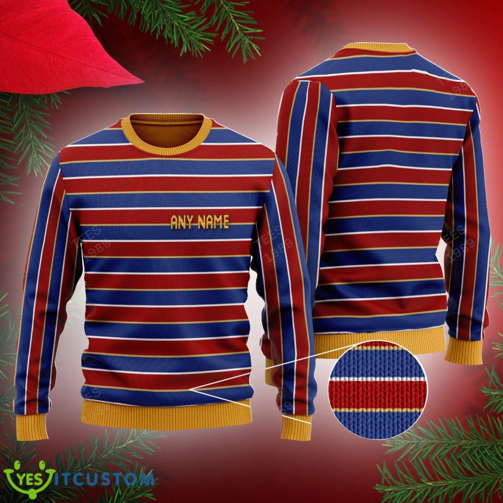 Personalized Ernie Sesame Street Ugly Xmas Sweater Gift Holidays ...