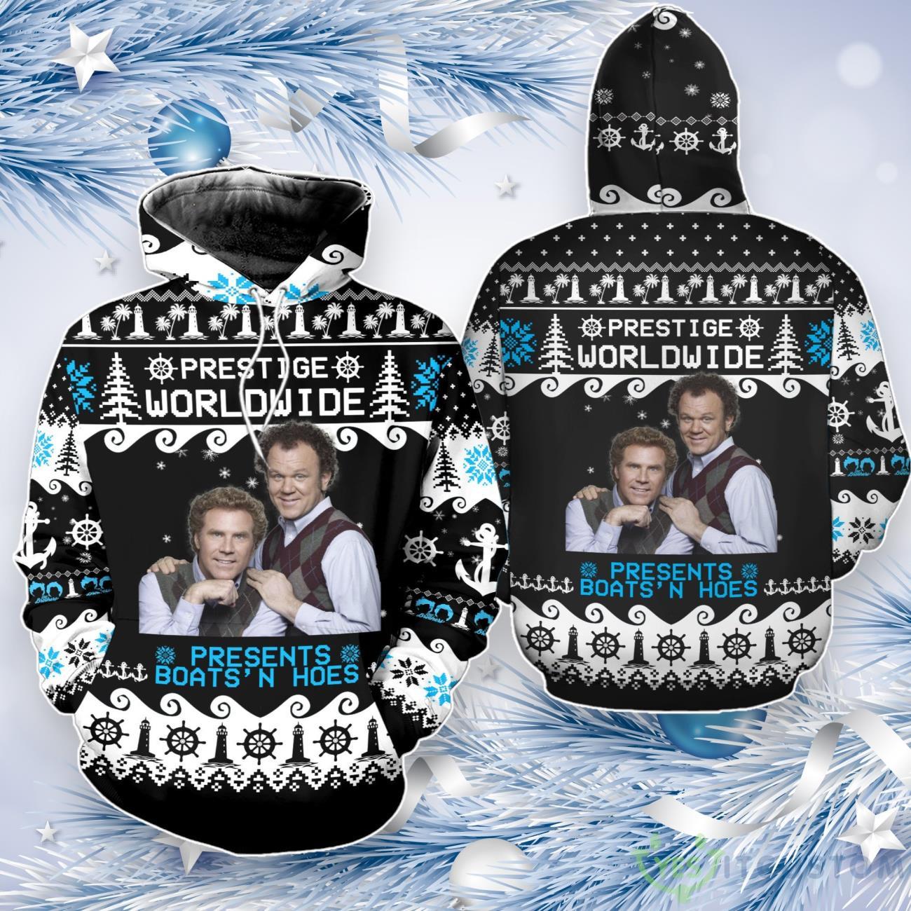 Step Brothers Prestige Worldwide Christmas 3D Hoodie For Men Women ...