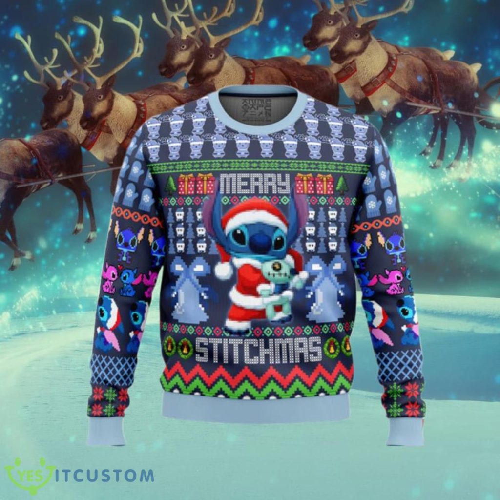 Stitch Lilo And Stitch Ugly Christmas Sweaters Impressive Gift For Men ...