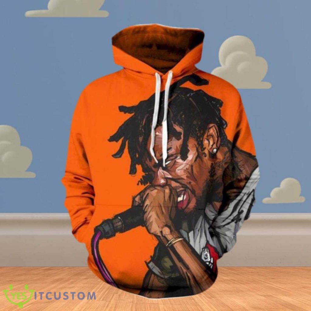 Travis Scott And Pered Custom Travis Scott Graphic 3D Hoodie Style Gift ...