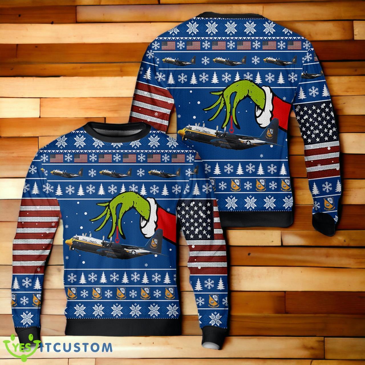 US Navy Blue Angels Lockheed C-130J New Fat Albert Christmas AOP ...