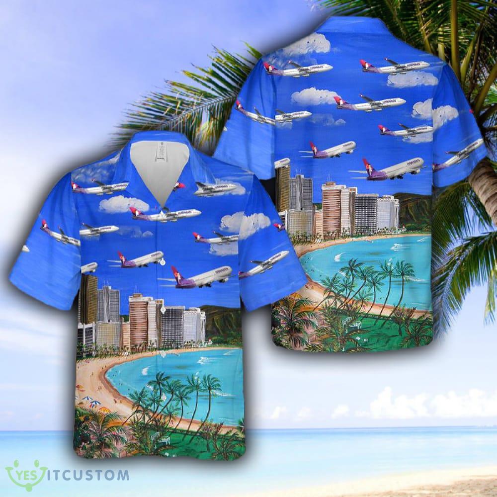 Hawaiian Airlines Airbus A321 Neo Hawaiian Shirt Ideas Gift - YesItCustom
