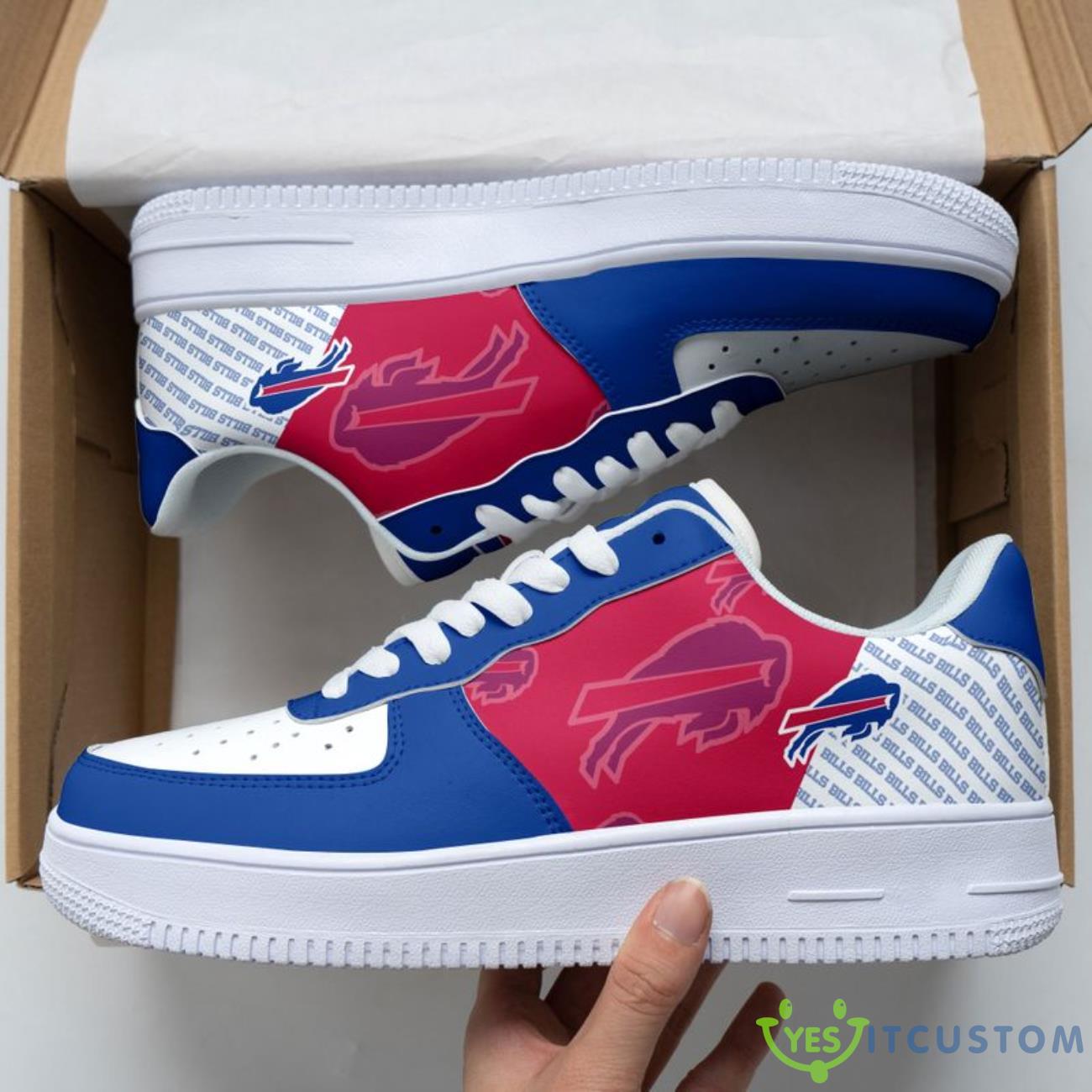 Buffalo Bills Basic Pattern Limited Edition Air Force Shoes Sneakers ...