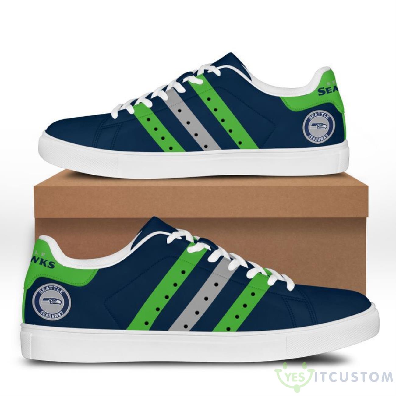 NFLSeattle Seahawks Limited Edition Skate Shoes For All Fans - YesItCustom
