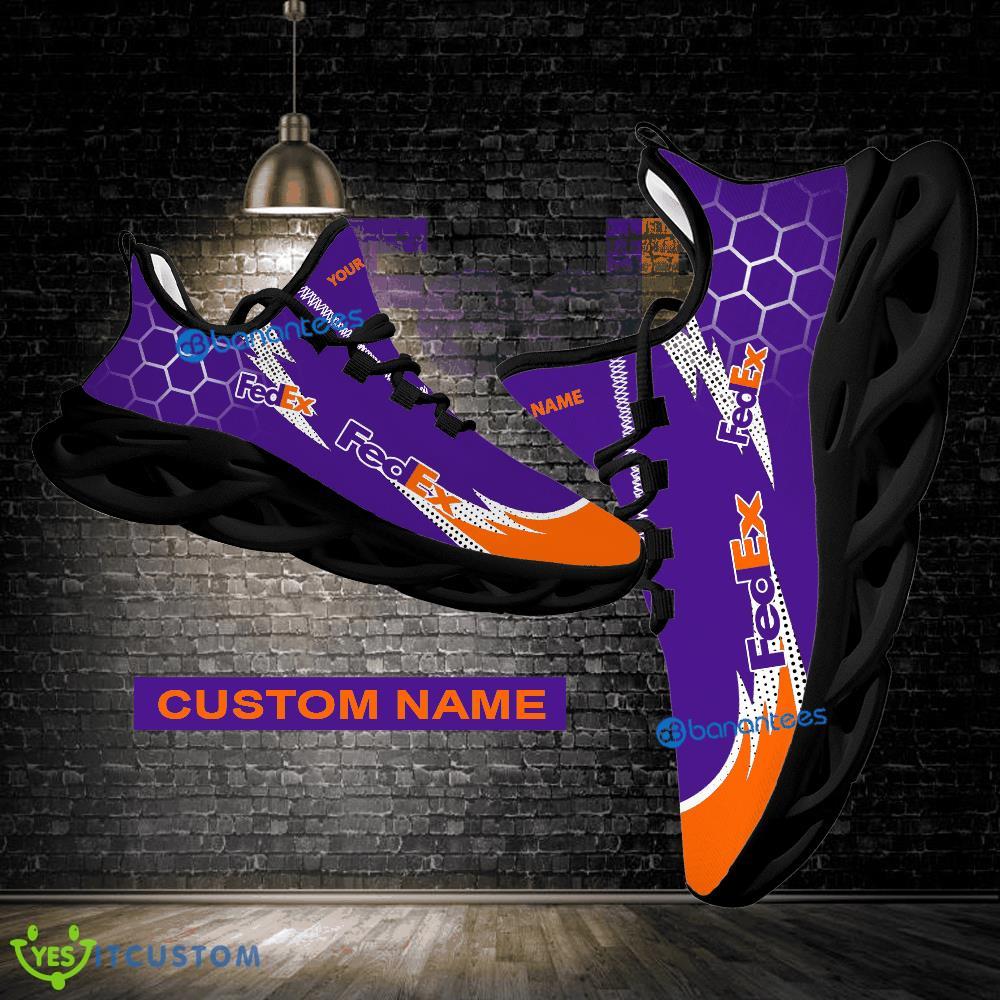 Fedex Brand Logo Max Soul Shoes Full Print Personalized Running ...