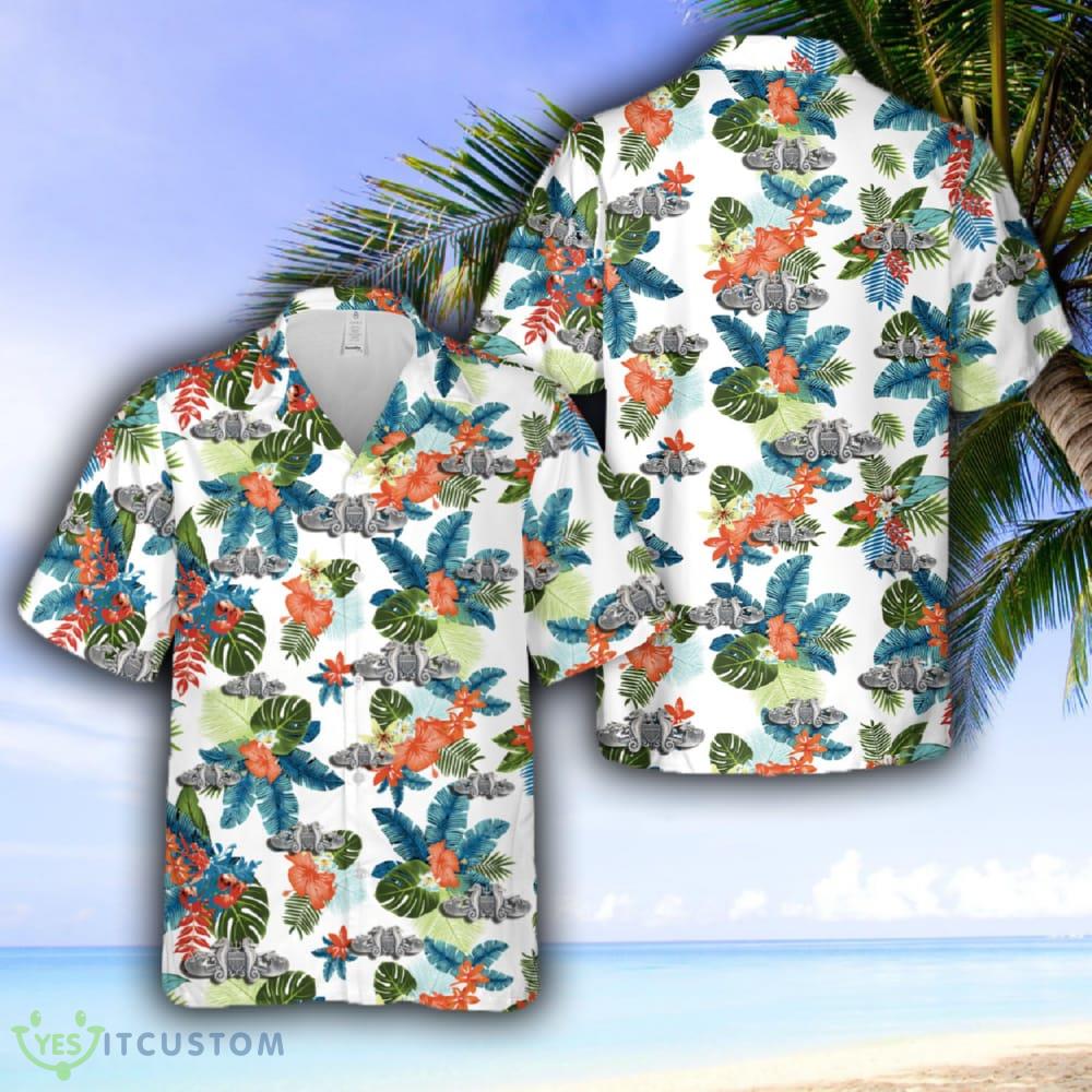 US Coast Guard Port Security Enlisted Badge Hawaiian Shirt For Men And ...