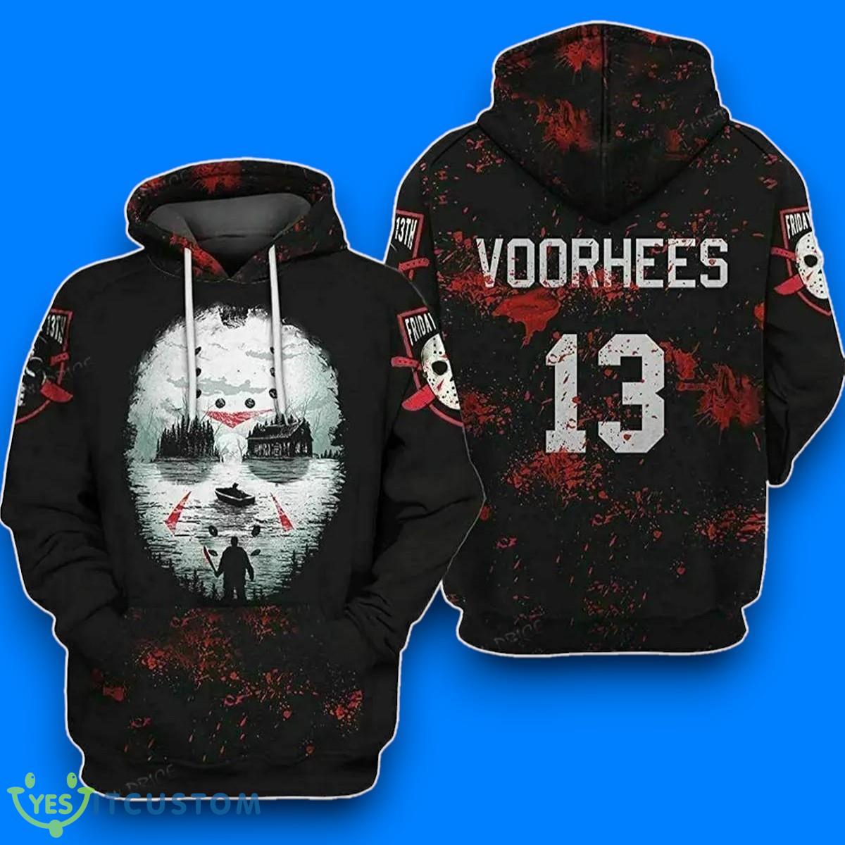 Custom Jason Voorhees 3D 3D Hoodie Impressive Gift - YesItCustom