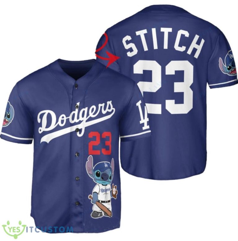 Los Angeles Dodgers MLB Stitch Baseball Jersey Custom Number And Name ...