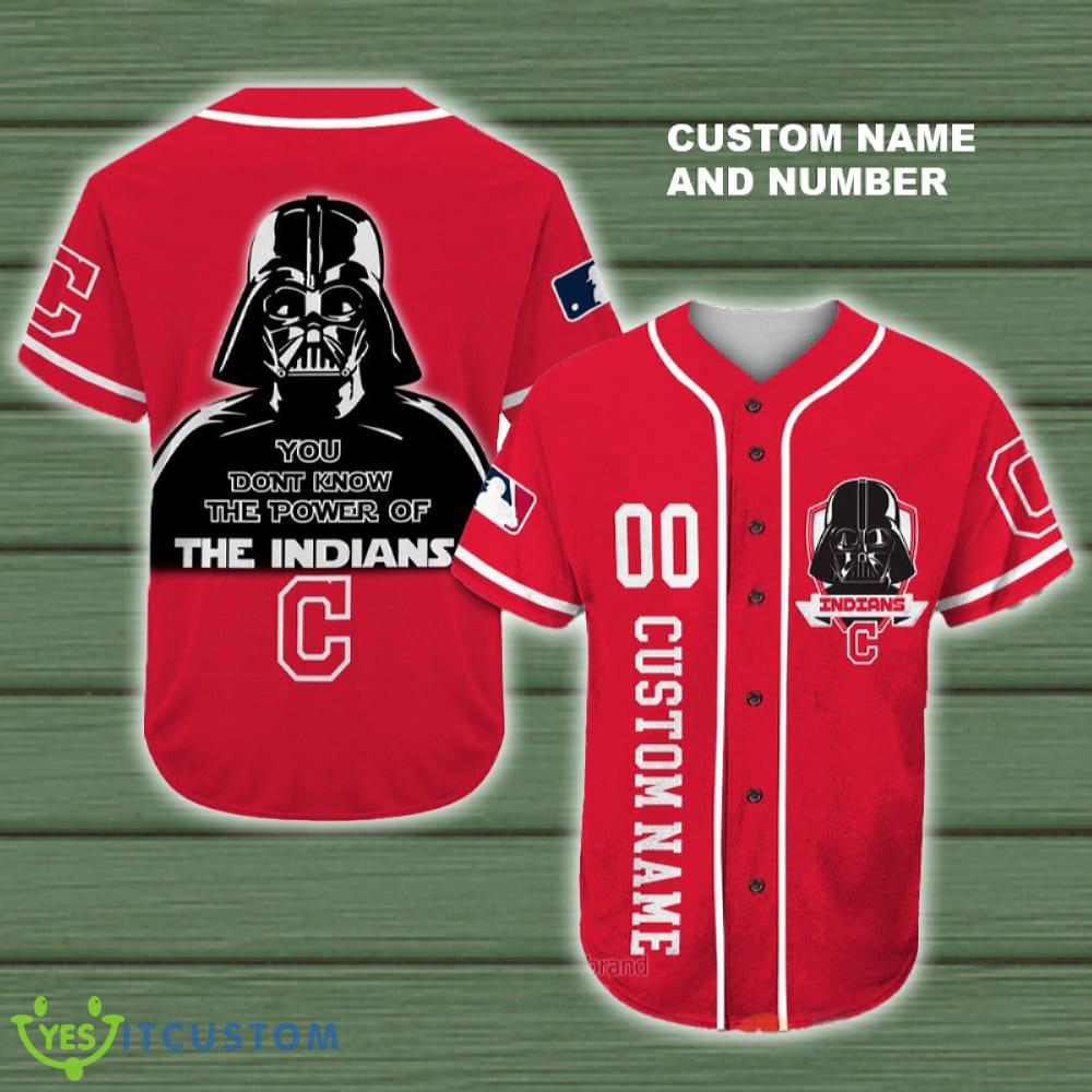 Cleveland Indians, Darth Vader Mlb Baseball Jersey Shirt Custom Number ...