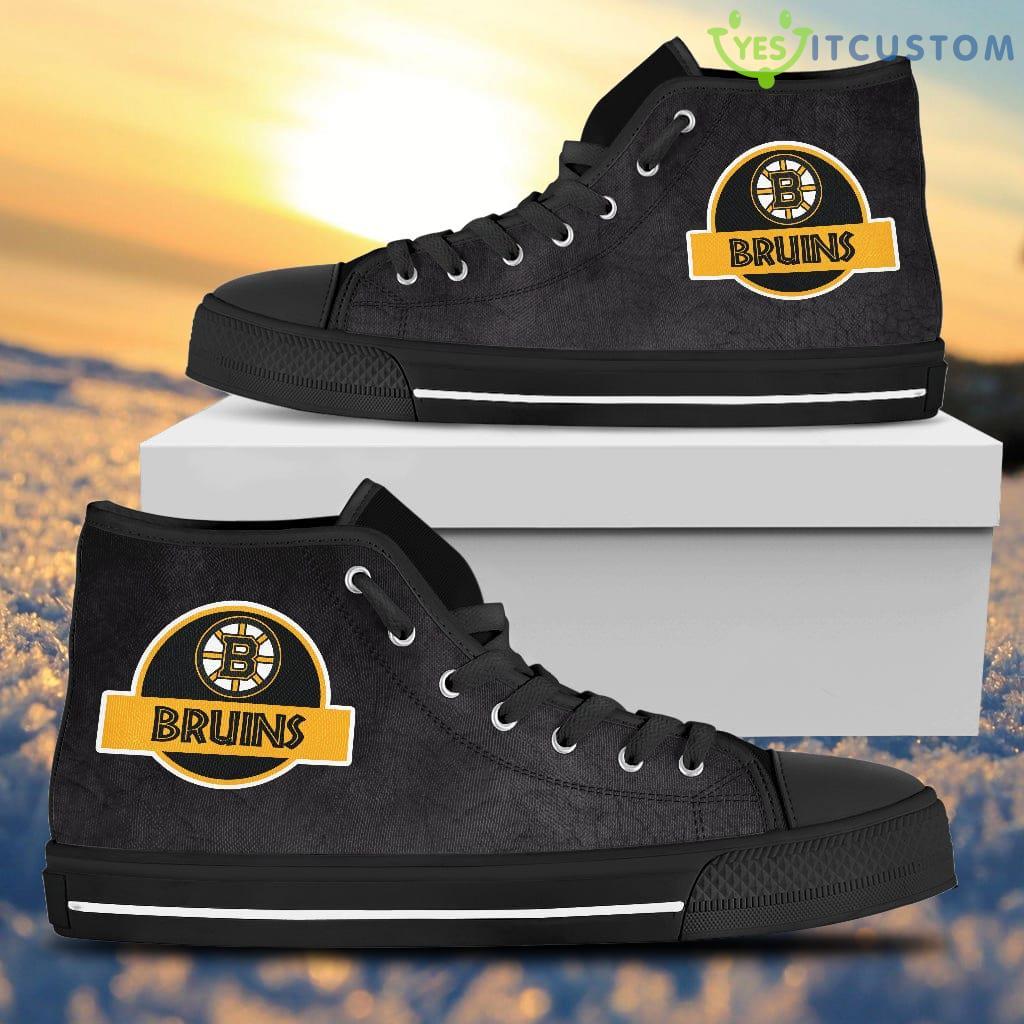 Jurassic Park Boston Bruins Classic High Top Shoes V2 Gift For ...
