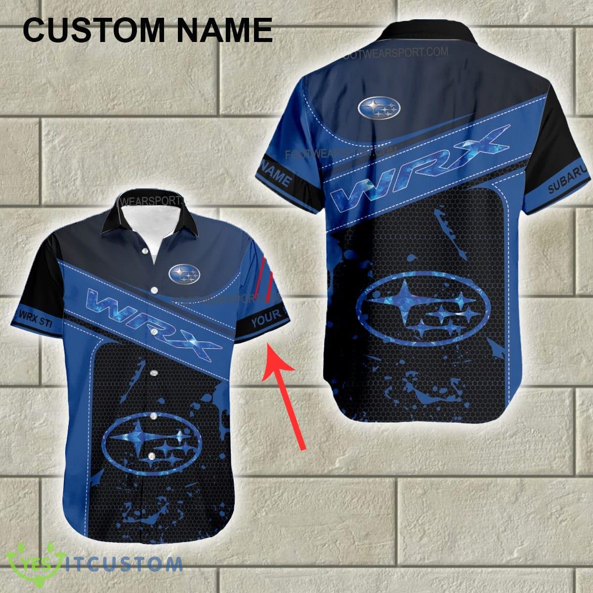 Subaru WRX Sti Racing Diamond Island Beach Hawaiian Shirt For Summer ...