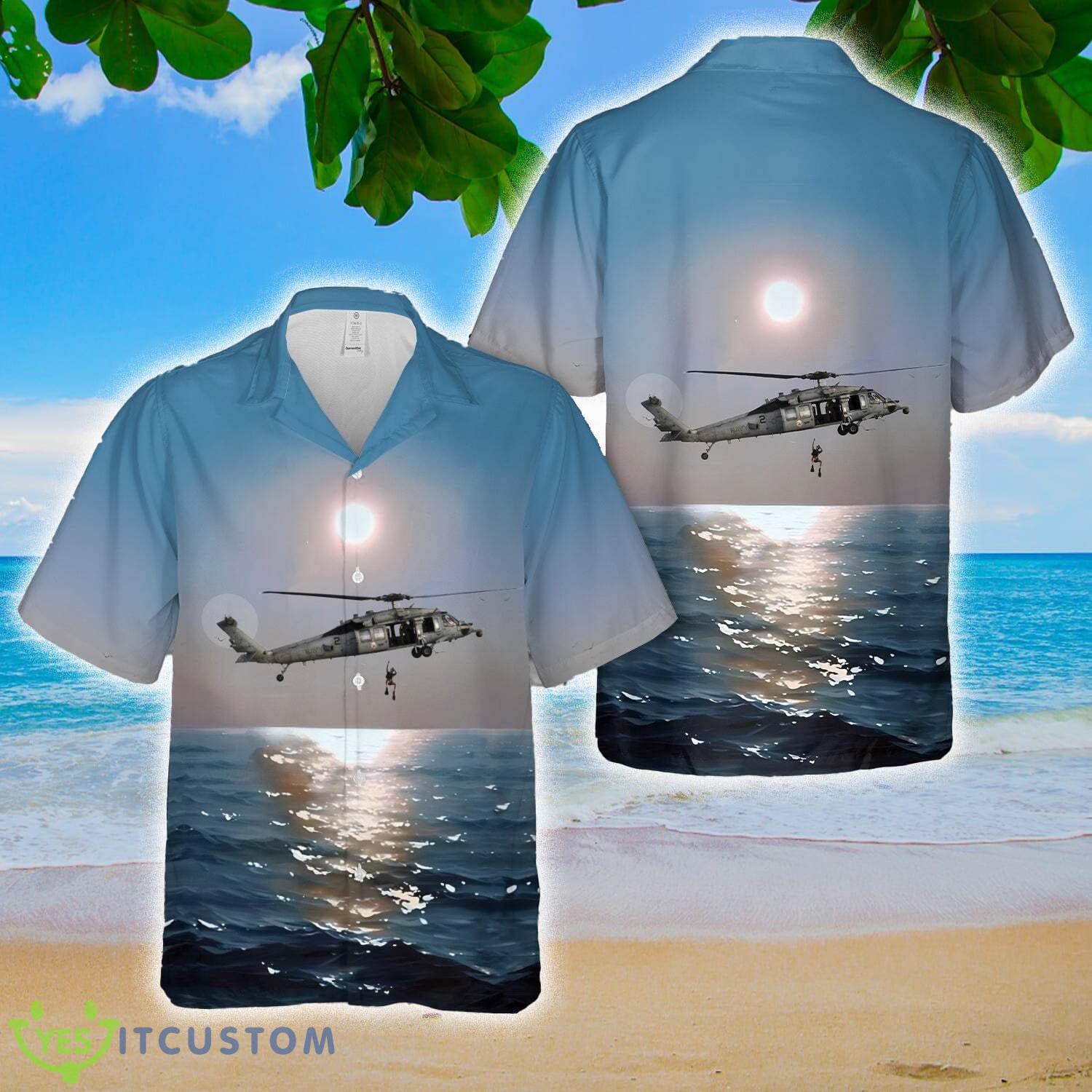 US Navy MH_60S Sea Eightballers Hawk helicopter Sea Combat Squadron ...