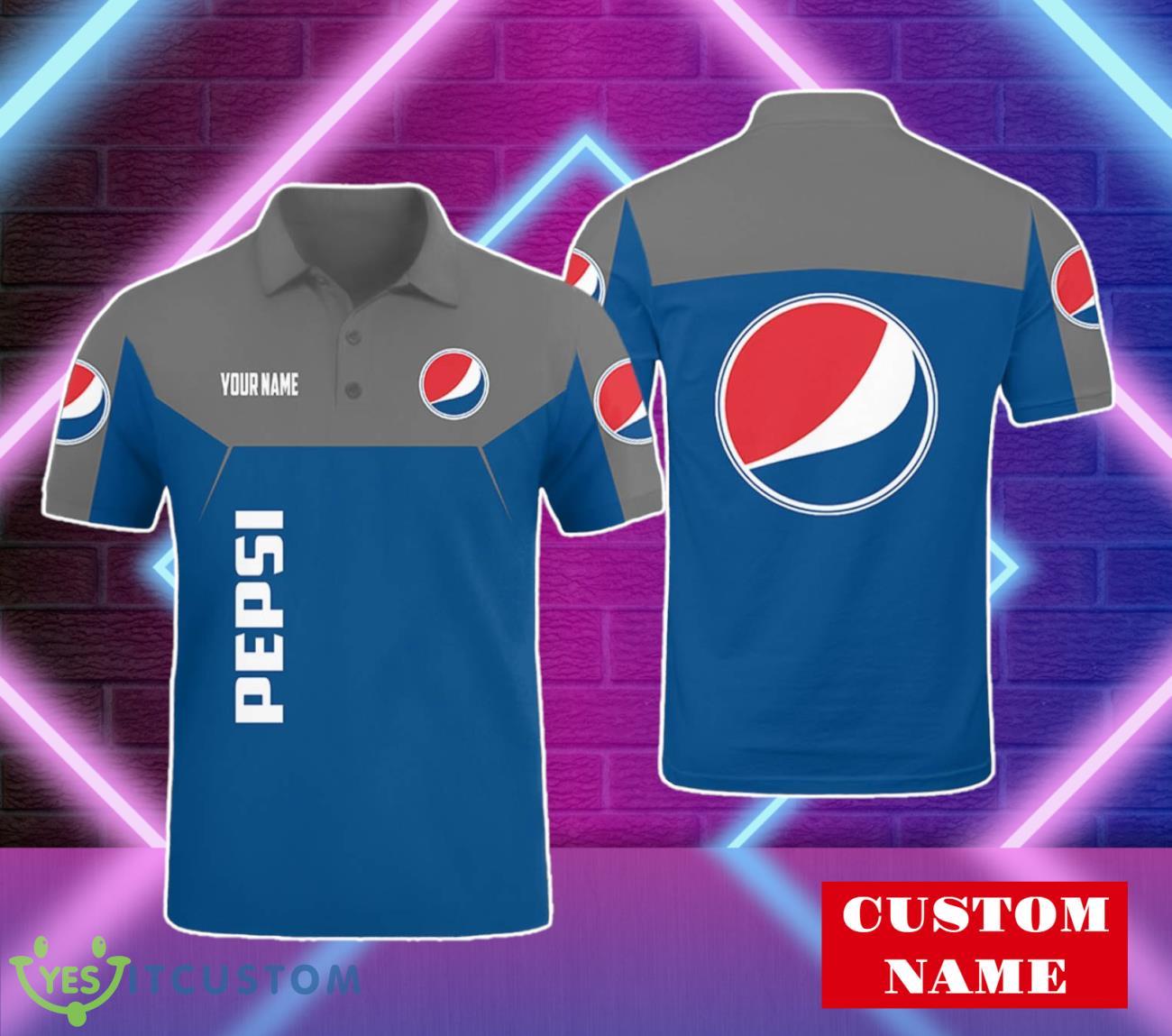 Pepsi 3D Polo Shirt Custom Name Edition Big Love For Famous Brand ...