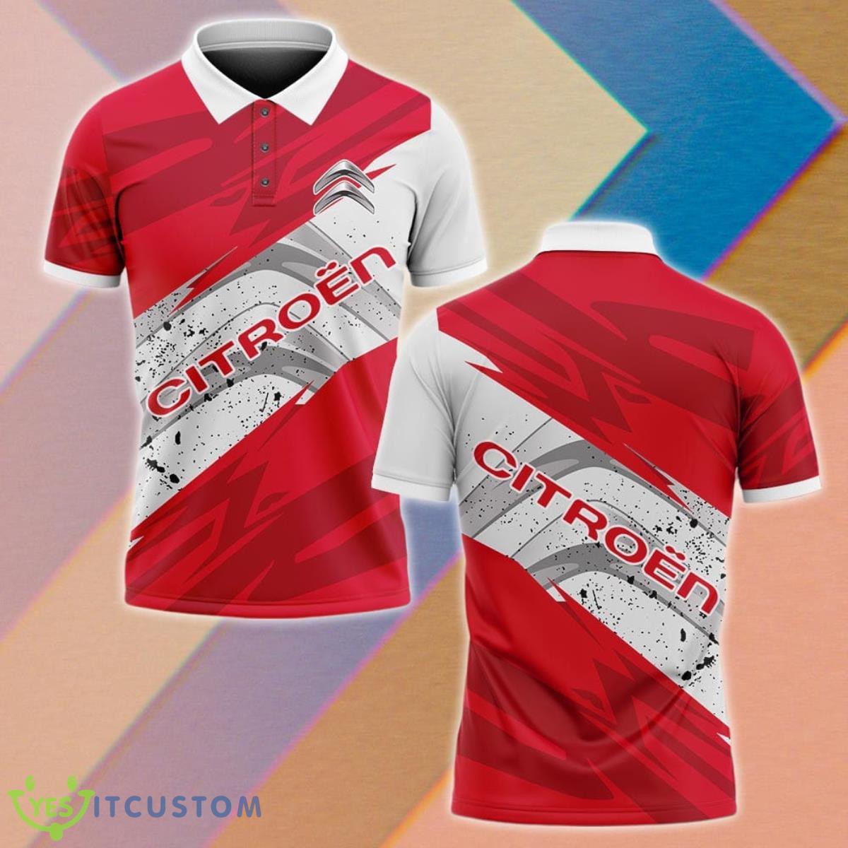 Citroen Polo Shirt Style Gift For Men And Women - YesItCustom